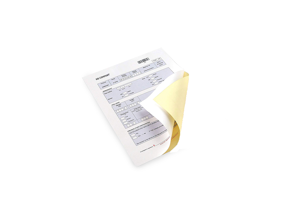 Dunbar Printing & Graphics LLC · Carbonless Forms Sets- 2 Part